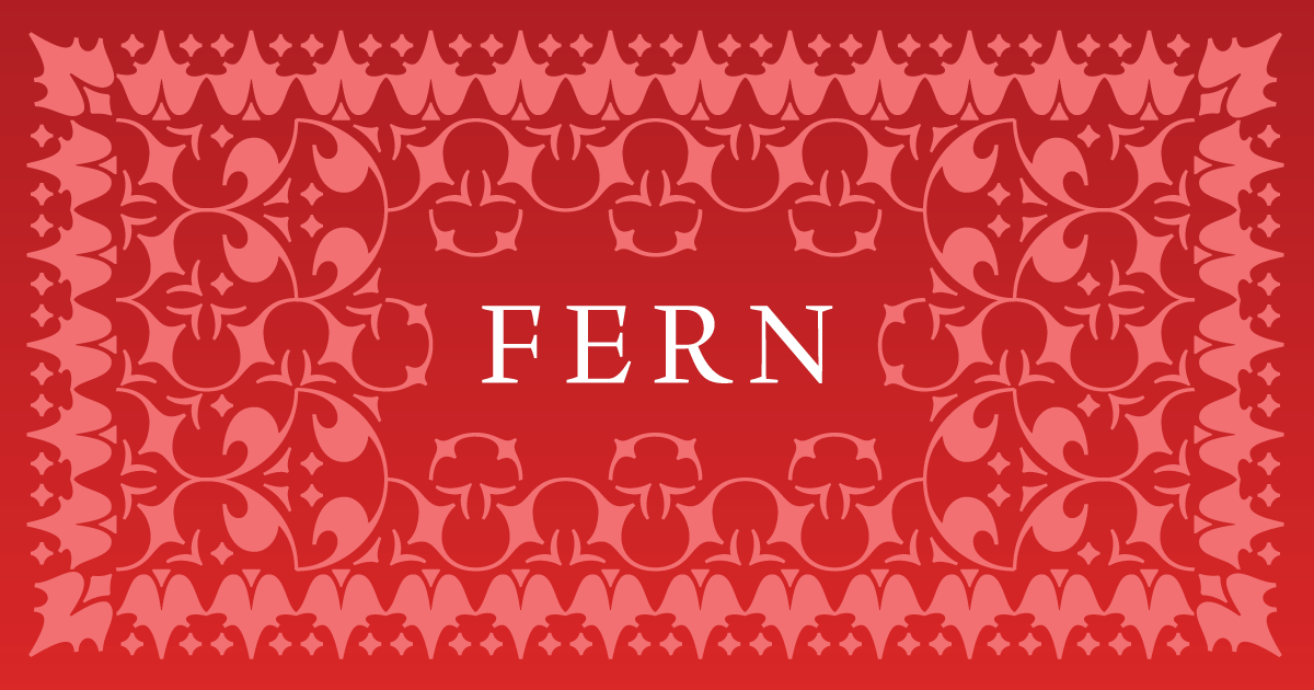 July’s Font of the Month: Fern Titling Caps | David Jonathan Ross