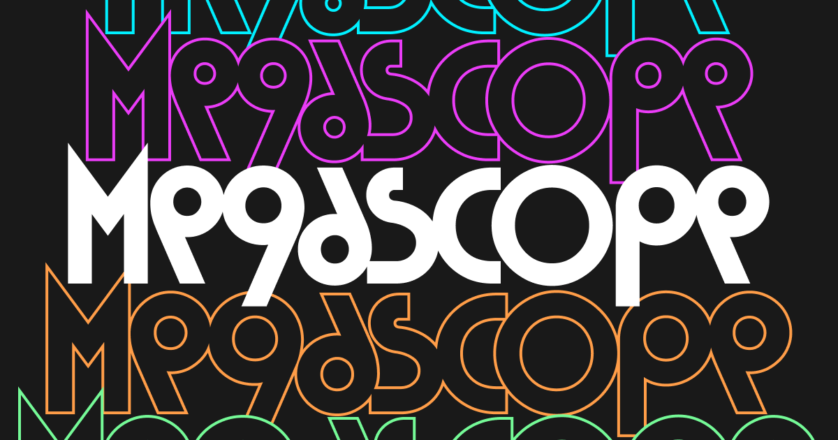 February’s Font of the Month: Megascope | David Jonathan Ross